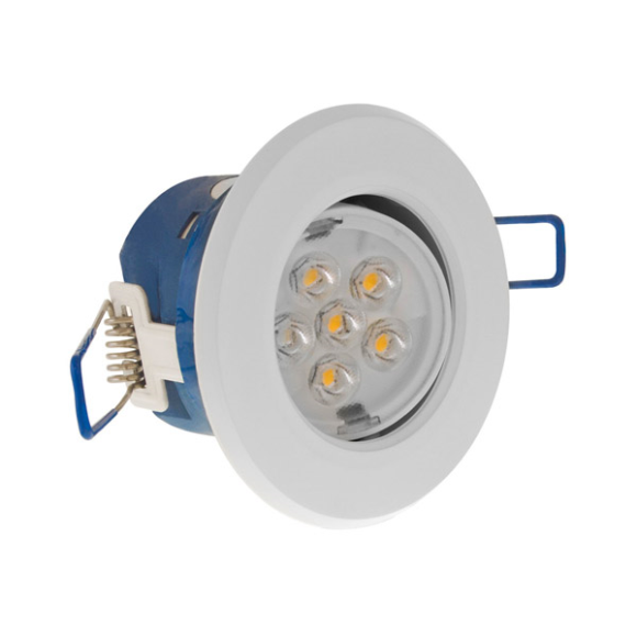 LED4300WH7W - Click LED4300WH7W Downlight c/w LED Lamp